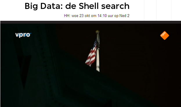 Big Data: de Shell search - Sargasso
