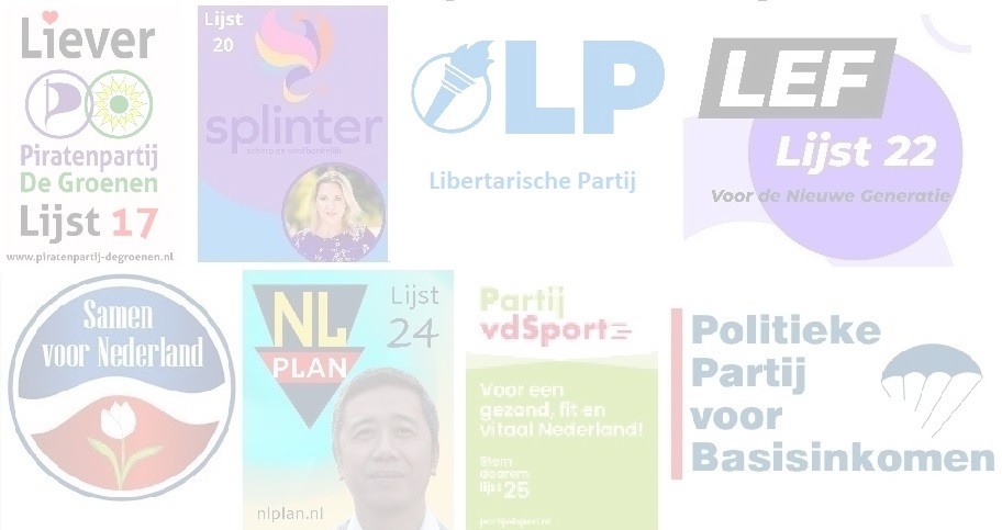 Wie van de acht - nieuwe partijen bij TK-verkiezingen 2023 - Sargasso